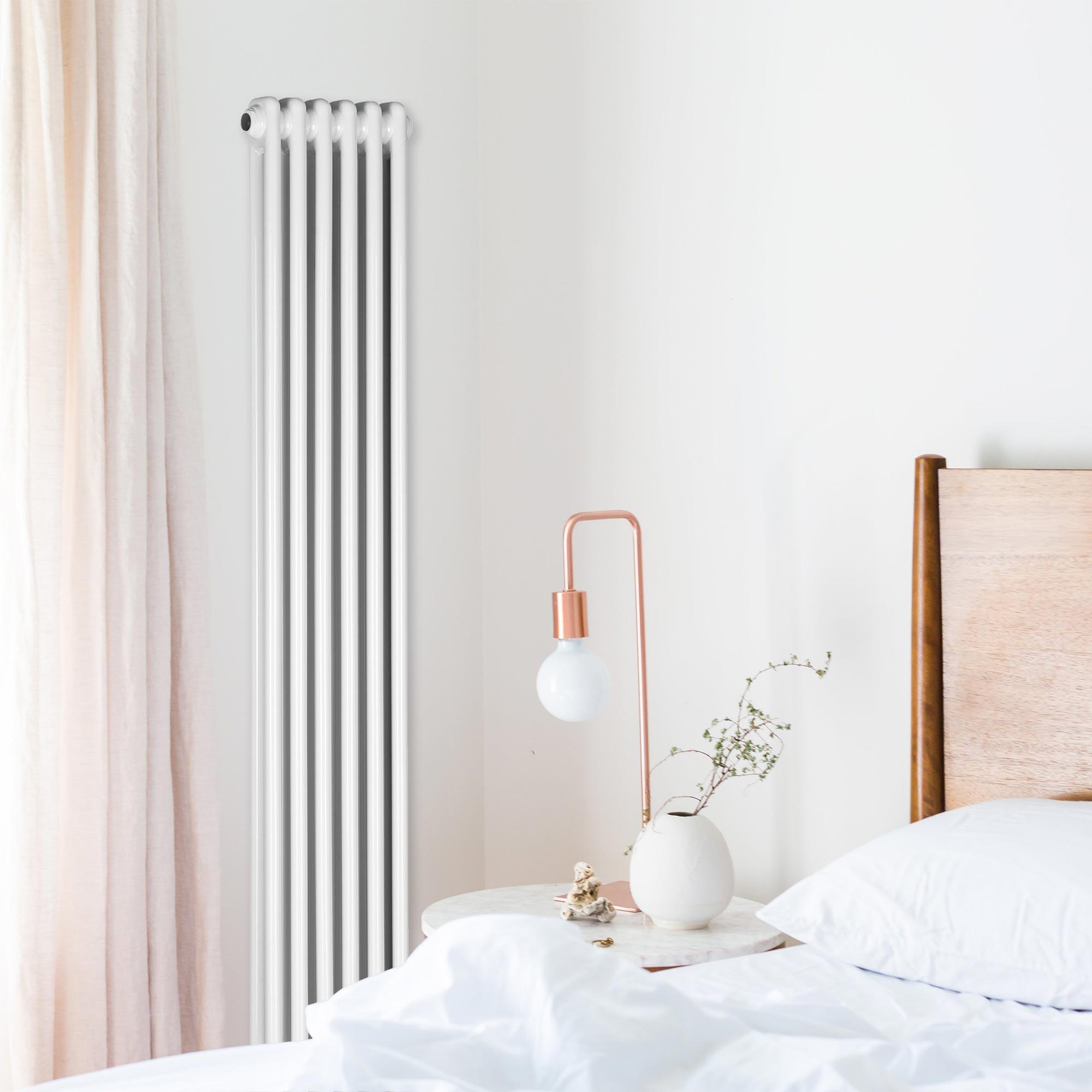 Traditional White 2 Column Radiators 1500mm high – Heat & Things