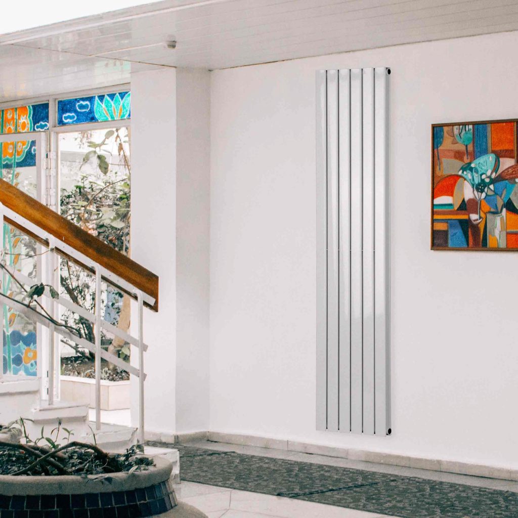 Irwell Vertical Flat Tube Double Panel Radiator 1800mm high - Heat & Things