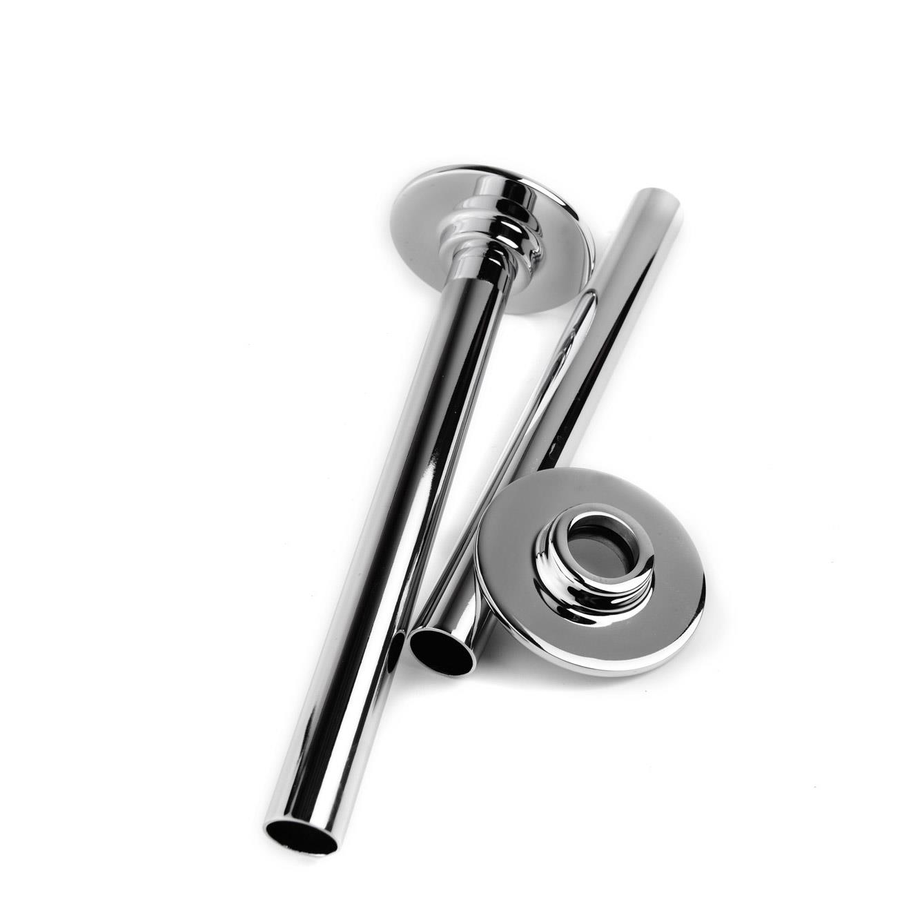 Chrome Pipe Extension Kit 15mm - Heat & Things