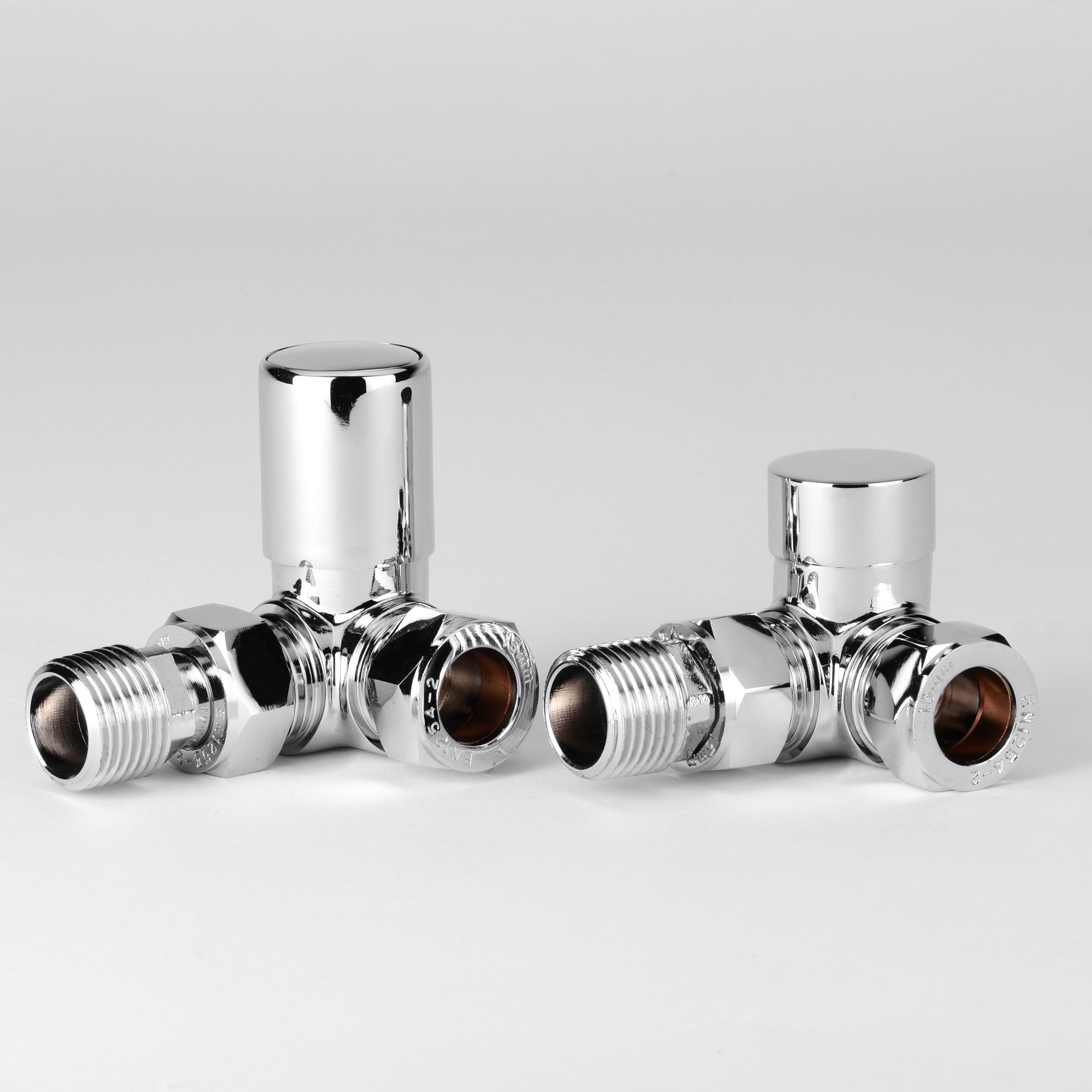 Sofia Corner Valve Set with Lockshield valve – Heat & Things